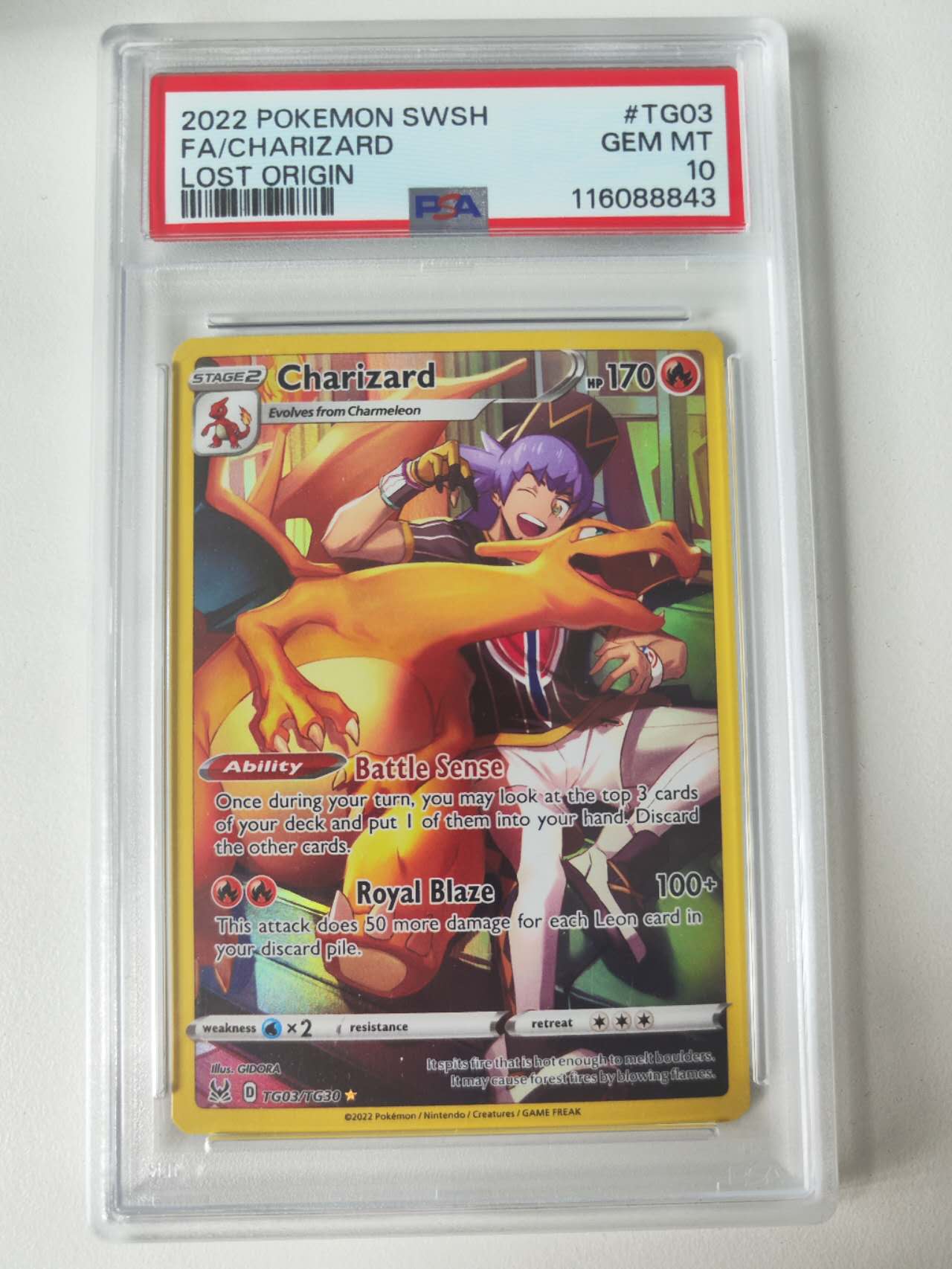 FA/CHARIZARD #TG03 PSA10 – TCG Cards Flow