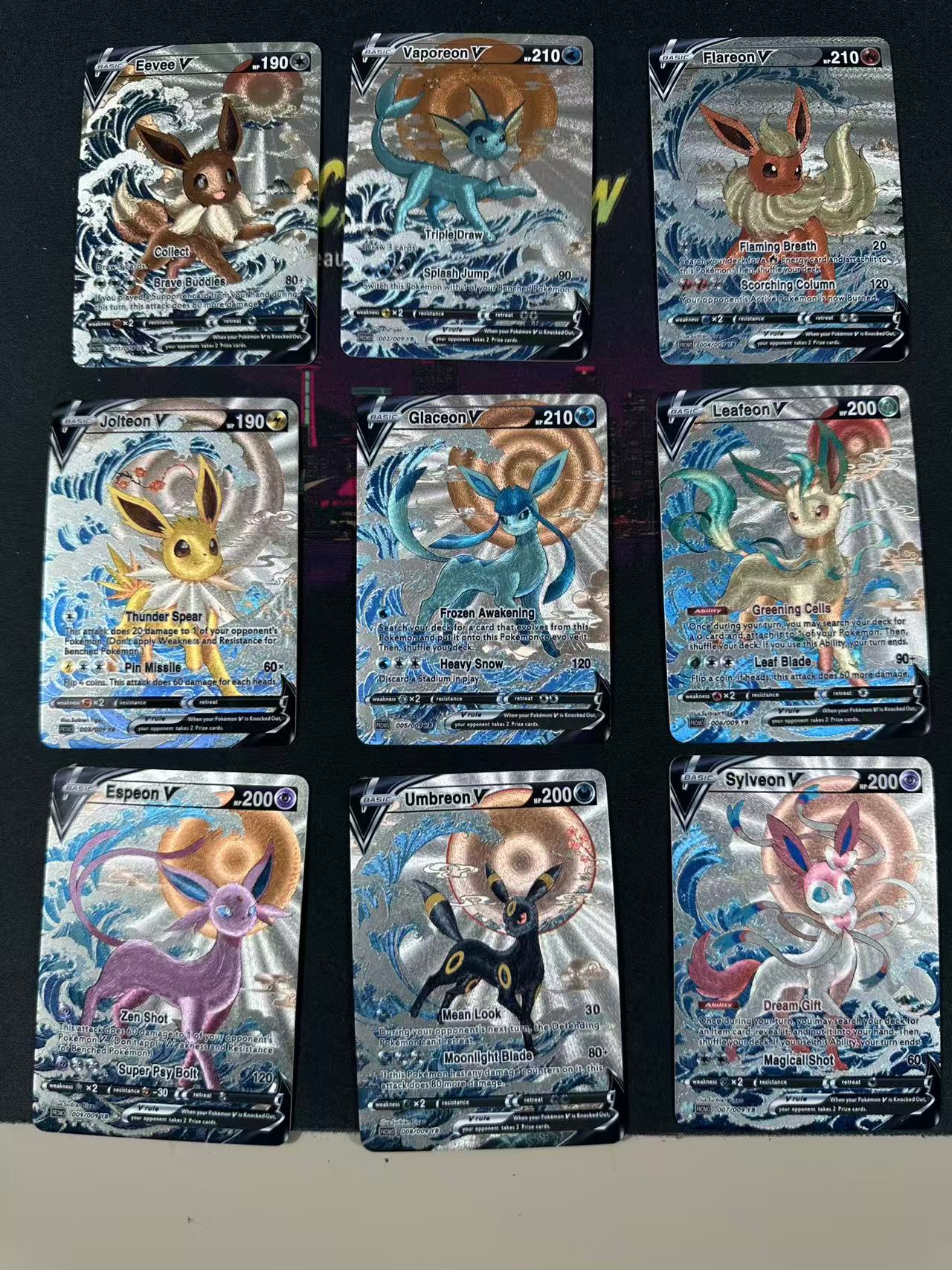 Custom Card - Eevee Evolution – TCG Cards Flow
